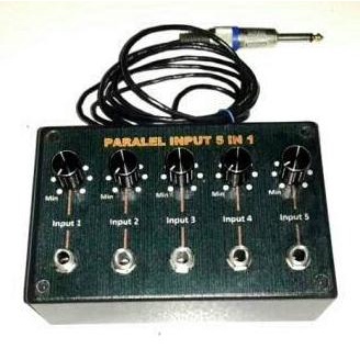 Jual PARALEL INPUT MIC 5 IN 1 NEW!! | Shopee Indonesia