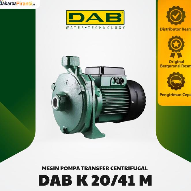 Jual Mesin Pompa Centrifugal Dab K20/41M - Pompa Transfer Single Impeller | Shopee Indonesia