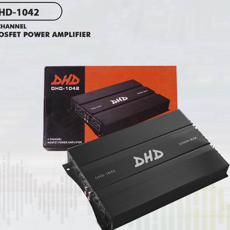 Jual Terbatas!!! DHD-1042 Amplifier 4 channel (Power Amplifier Mobil ...