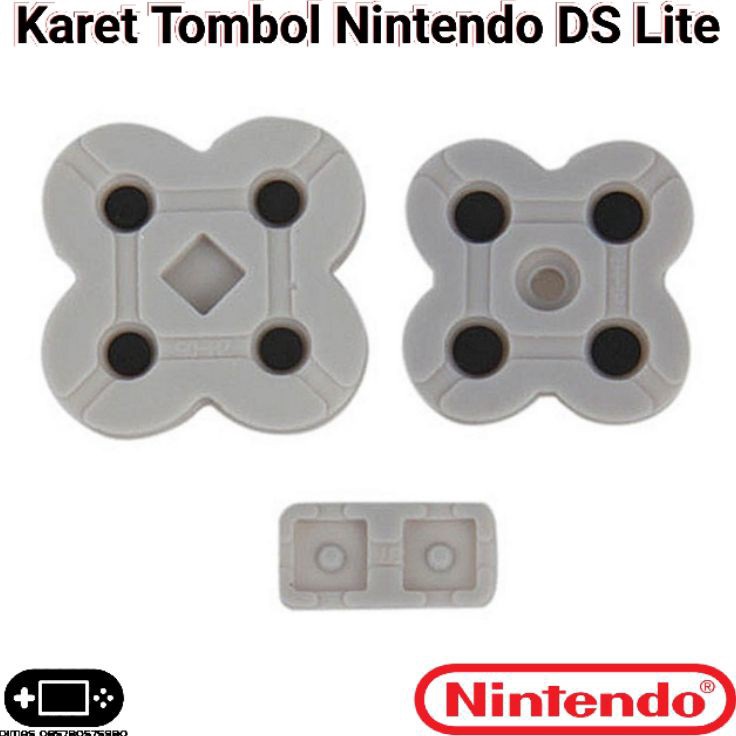 Jual Best Product Karet Tombol Nintendo DS Lite Rubber Pad NDS NDSL ...