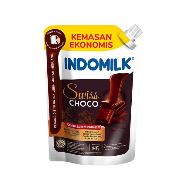 Jual INDOMILK SKM SWISS CHOCO 545 GR - SUSU KENTAL MANIS | Shopee Indonesia