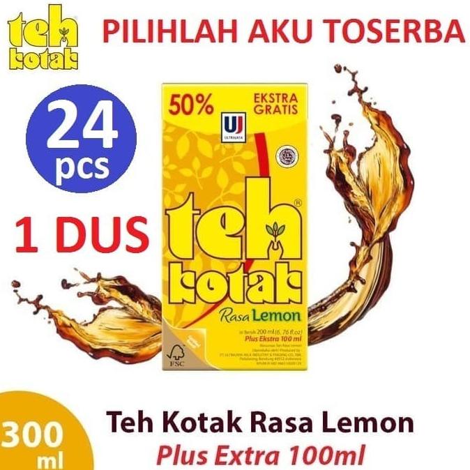 Jual TEH KOTAK ULTRA RASA LEMON 300 ml ( HARGA 1 DUS ISI 24 ) | Shopee ...
