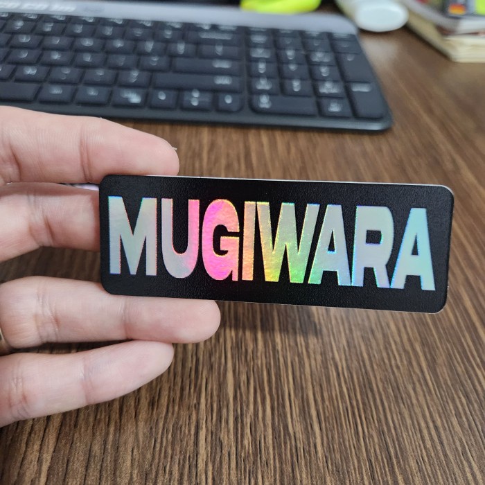 Jual Sticker Hologram Anime - PSH1869 - Mugiwara | Shopee Indonesia