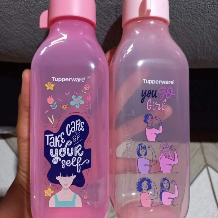 Jual Gratisshope - Botol Tupperware// Minion Bottle 500Ml | Shopee ...