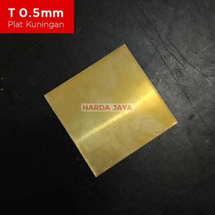 Jual Plat Kuningan 0.5mm Brass Plate 0,5mm harga per 1 cm2 | Shopee ...
