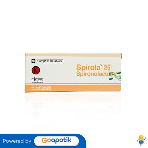 Jual SPIROLA 25 MG BOX 50 TABLET | Shopee Indonesia