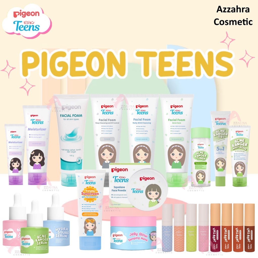 Jual PIGEON TEENS Facial Foam / Daily Facial Foam / Anti Acne Facial ...