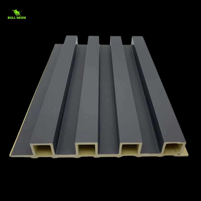 Jual Wpc Panel Dinding Wall Panel 300X16 Hitam Putih | Shopee Indonesia
