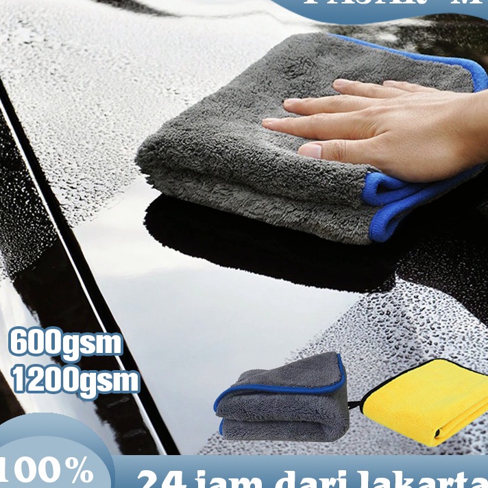 Jual Restock Kain Lap 2 Sisi Halus Kepadatan 600/1200 Gsm Kain Lap ...