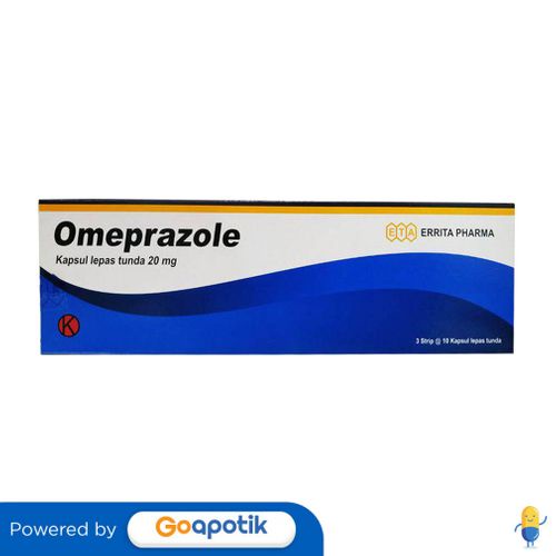 Jual OMEPRAZOLE ERRITA 20 MG BOX 30 KAPSUL | Shopee Indonesia