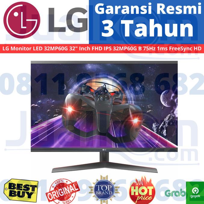 Jual Lg Monitor Led 32Mp60G 32" Inch Fhd Ips 32Mp60G B 75Hz 1Ms ...
