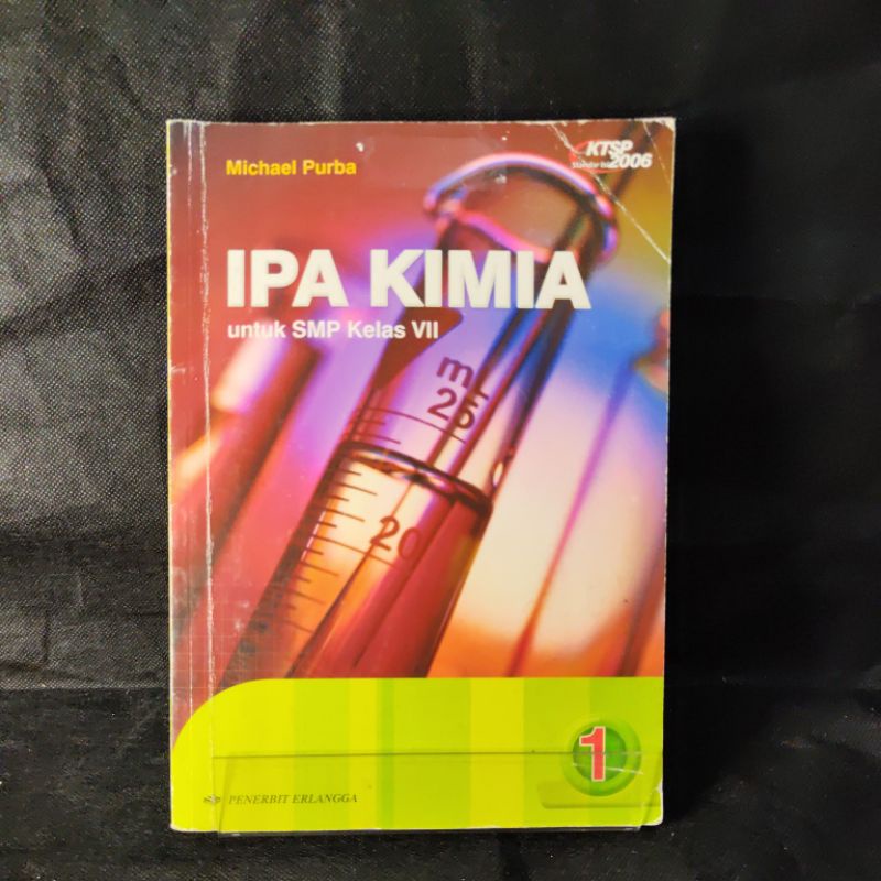 Jual Buku Ipa Kimia kelas 7, VII, SMP, Penerbit Erlangga, Michael Purba ...