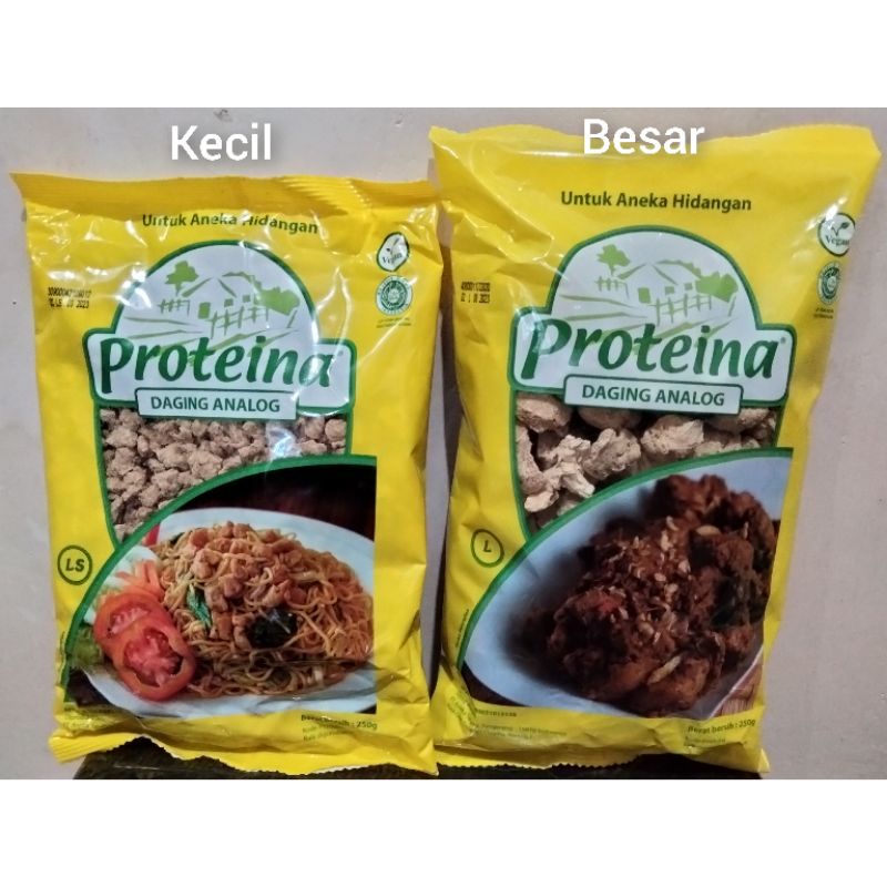 Jual Proteina Daging Analog / Daging Nabati / Hasil Olah Tepung Protein ...