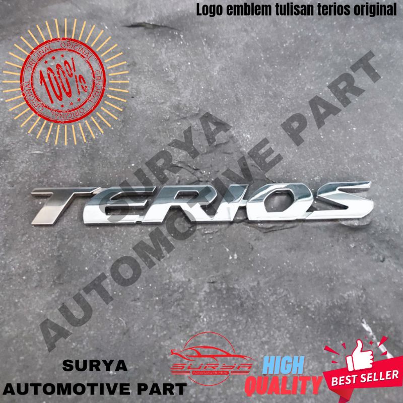 Jual Logo Emblem Tulisan TERIOS 2018-2020 Original | Shopee Indonesia