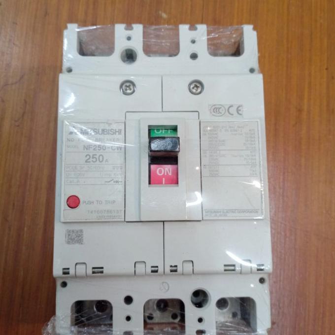 Jual Mccb 3P 250A Nf250-Cw Mitsubishi Original | Shopee Indonesia