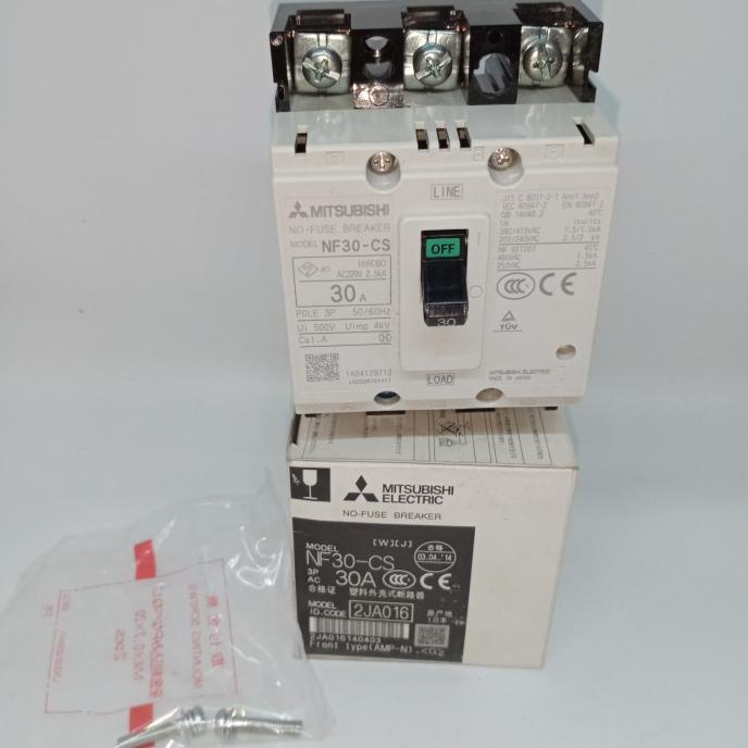 Jual Mccb Breaker Nf30Cs 3P 30A Mitsubishi Original | Shopee Indonesia
