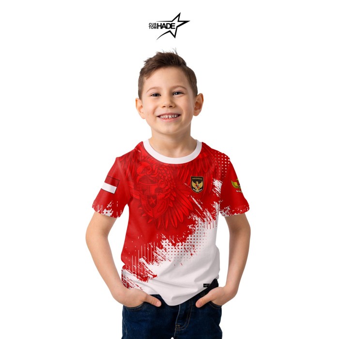 Jual Kaos Baju Anak Jersey 17 Agustus 2023 Hut RI 78 kemerdekaan Indonesia | Shopee Indonesia
