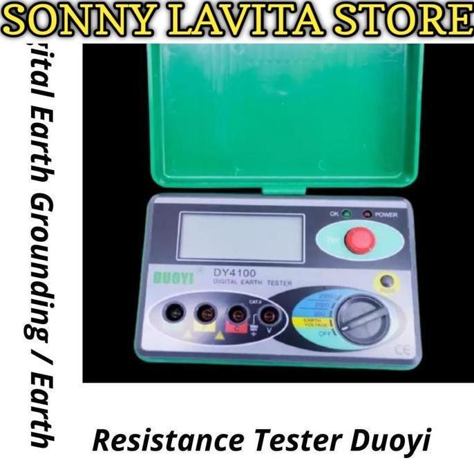 Jual Digital Earth Grounding Tester / Alat Test Kelembaban Tanah / Alat ...