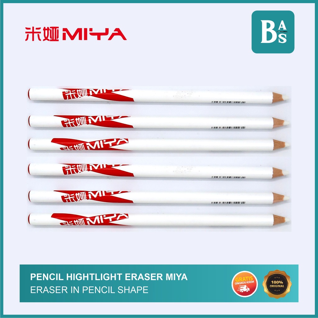 Jual MIYA HIMI - Penghapus Pensil - Pencil Highlight Eraser - Bali Art ...