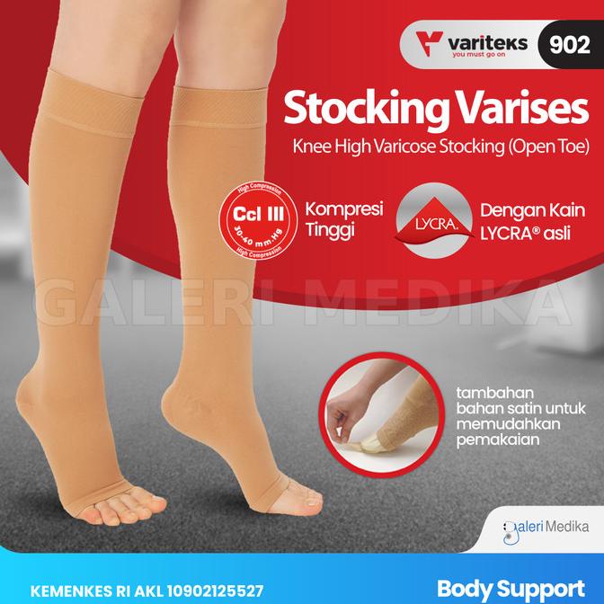 Jual Stoking / Stocking Varises Variteks 902 High Compression (Varitex ...