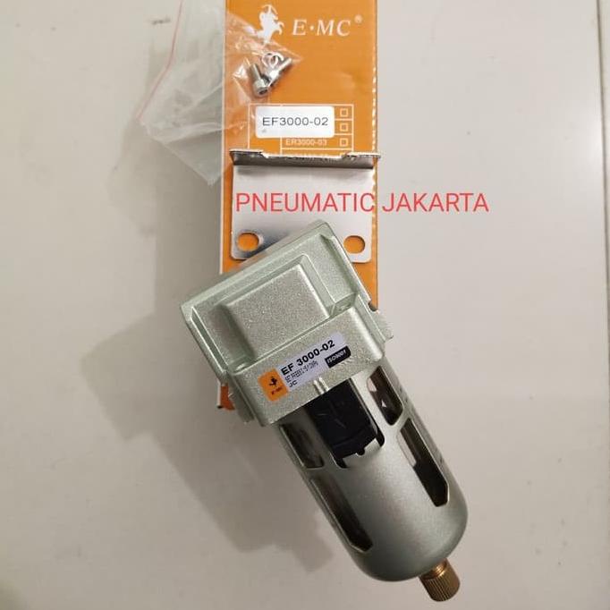 Jual Air Unit Filter EF3000-03D Auto Drain EMC Pneumatic | Shopee Indonesia
