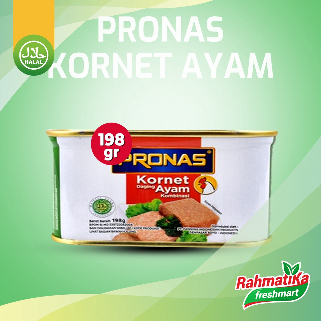 Jual Pronas Kornet Ayam - Corned Chicken 198 gram | Shopee Indonesia