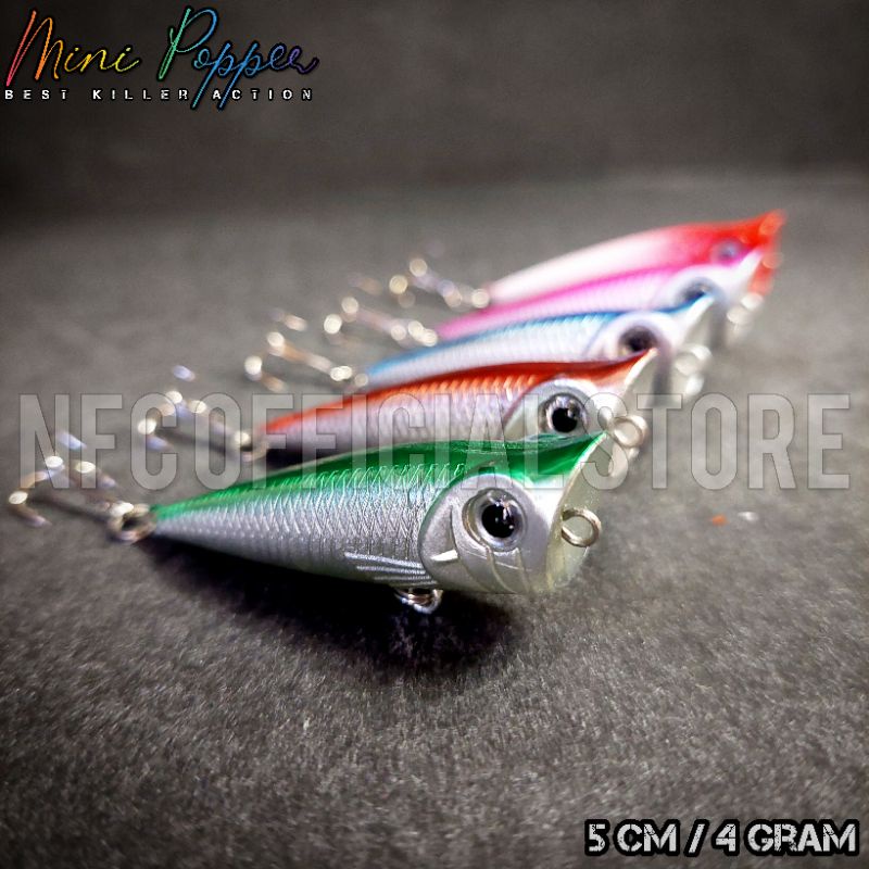 Jual Mini Popper 5 cm 4 gram BEST KILLER ACTION | Shopee Indonesia