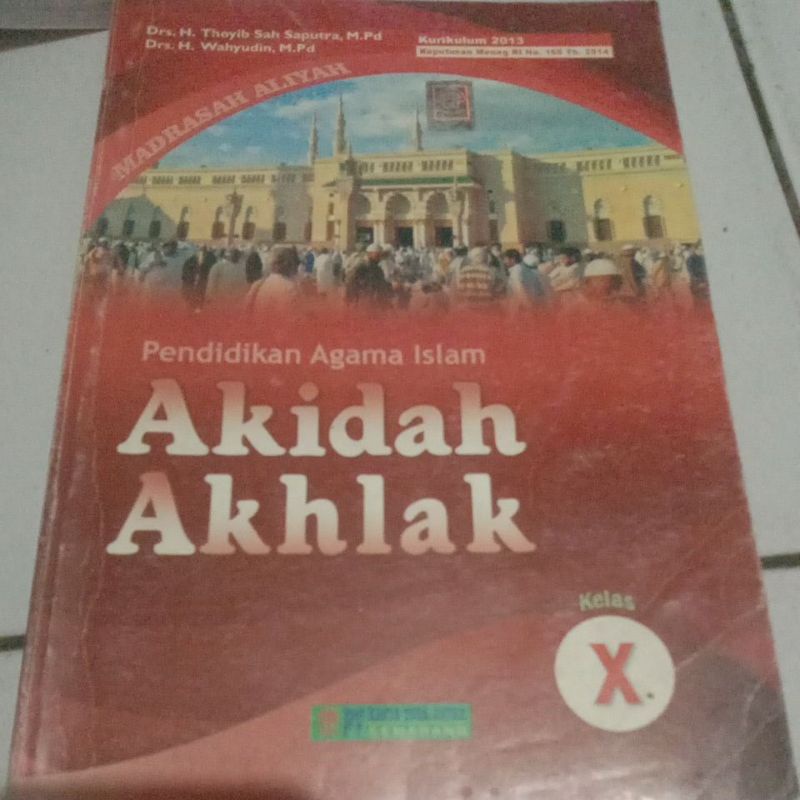 Jual BUKU PENDIDIKAN AGAMA ISLAM AKIDAH AKHLAK KELAS X | Shopee Indonesia