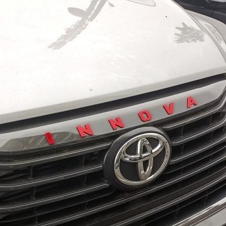 Jual New Innova Reborn 2020 Up - Grille Huruf Emblem Garnish Font Grill ...