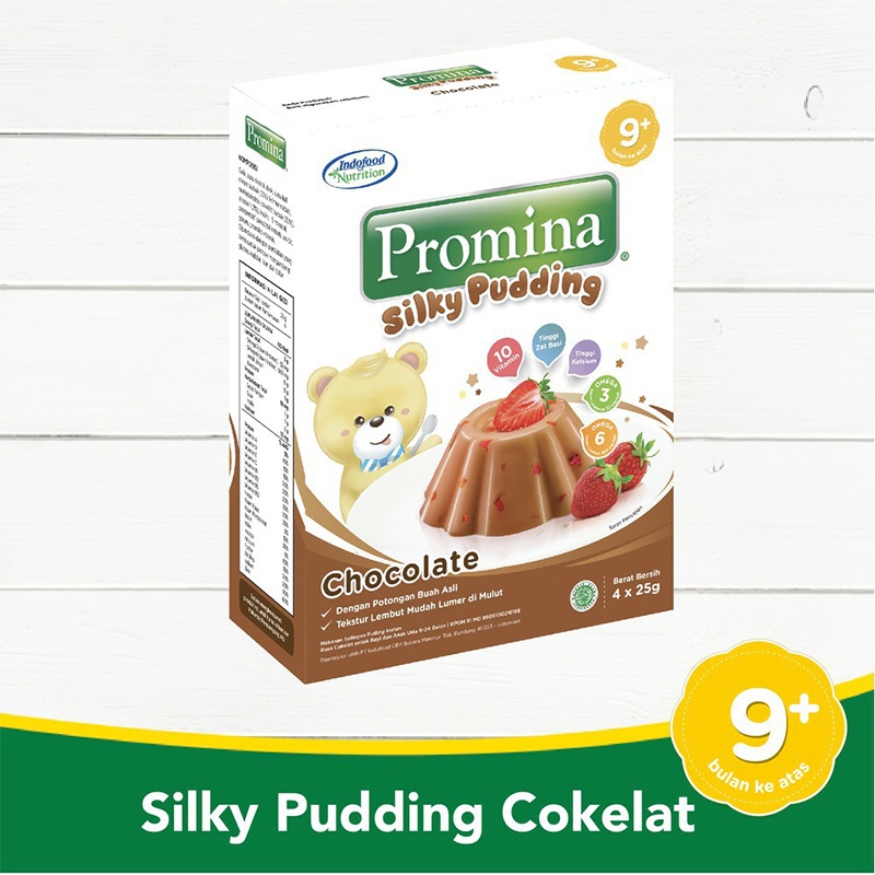 Jual Promina Silky Pudding Bayi Rasa Chocolate 100 g | Shopee Indonesia