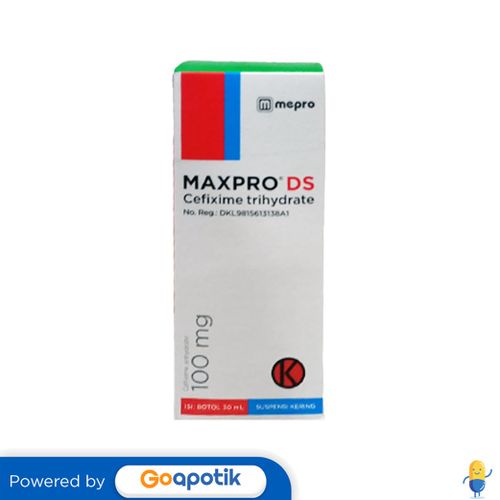 Jual MAXPRO 100 MG/5 ML DRY SYRUP 30 ML | Shopee Indonesia
