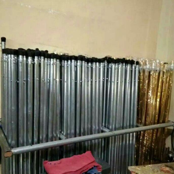 Jual tiang 3meter besi galvanis+bendera merah putih 120x80(langsung kirim) | Shopee Indonesia