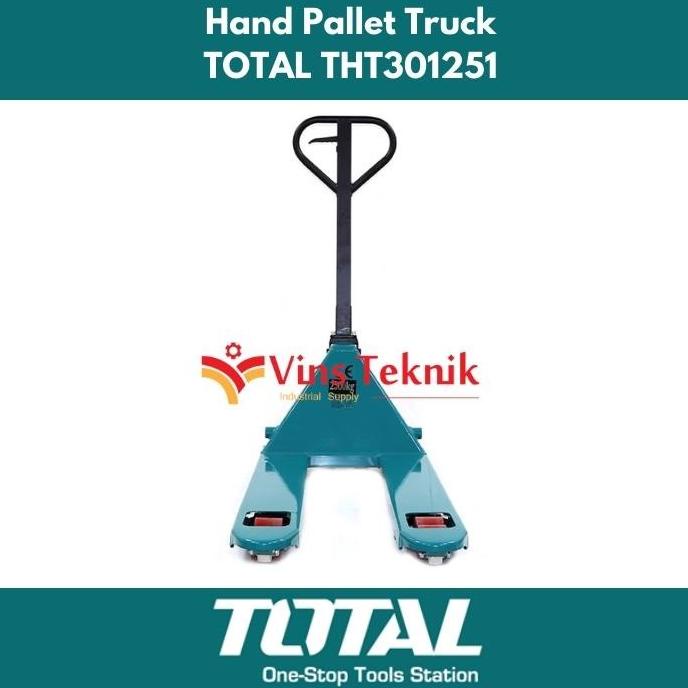 Jual Total Tht301251 Hand Pallet Truck Hand Stacker 2.5 Ton | Shopee ...