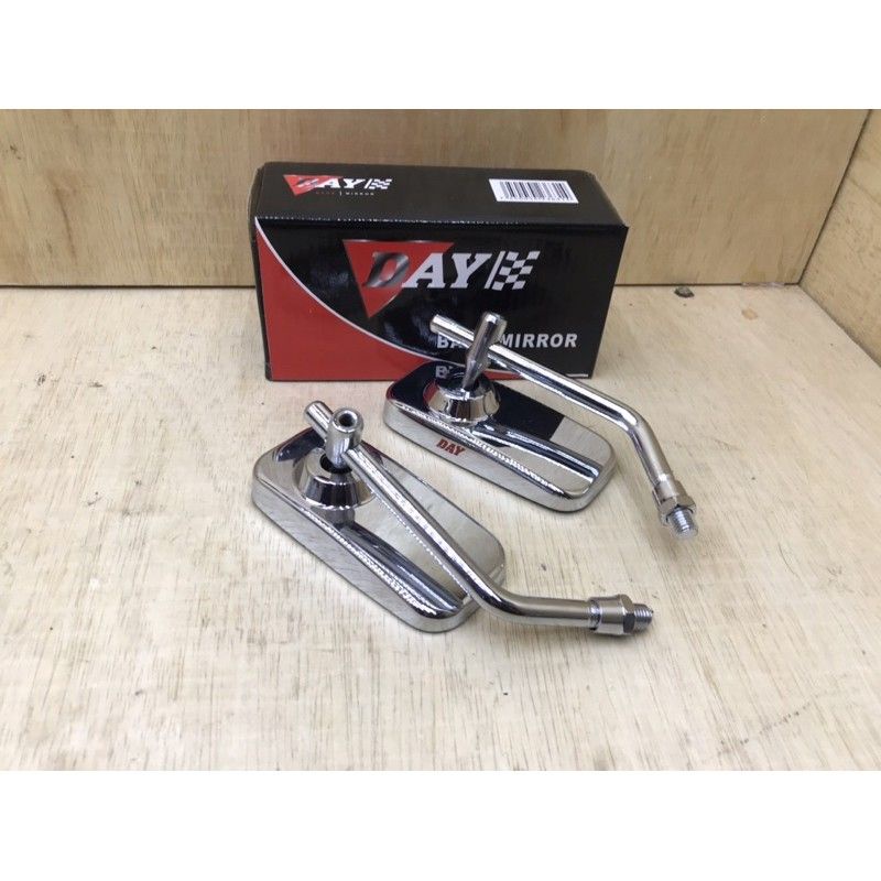 Jual Spion Kaca Kotak Model Daytona spion day classic cb gl mp Tiger drat 14 chrome | Shopee ...