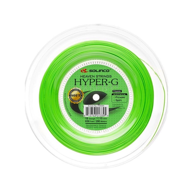 Jual Senar Tenis Solinco Hyper G Soft Reel (200m) | Shopee Indonesia