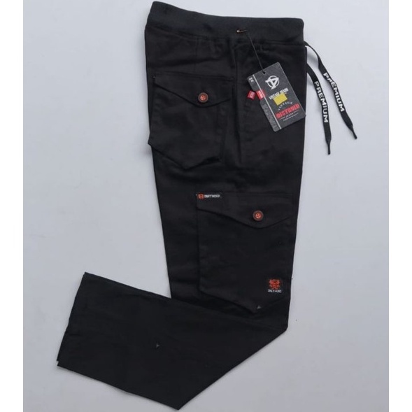 Jual New Stock (COD) Celana Cargo Pinggang Karet Kerja Harian (CARGO RIP) | Shopee Indonesia
