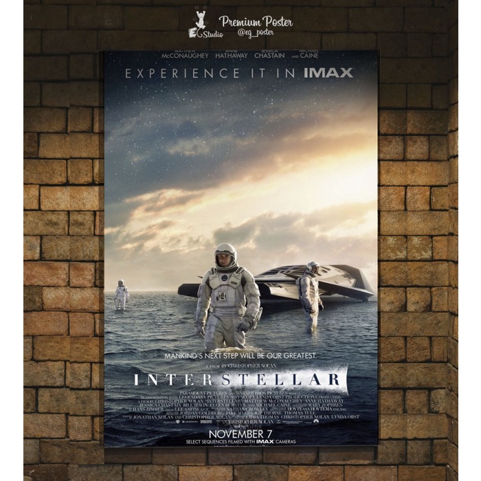 Jual best NEW Poster Film - Interstellar - Poster Interstellar - A3 ...