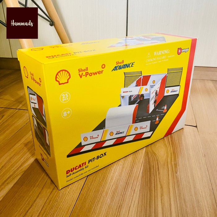 Jual MUST HAVE!! SHELL X BURAGO DUCATI PIT BOX SELF ASSEMBLY KIT ...