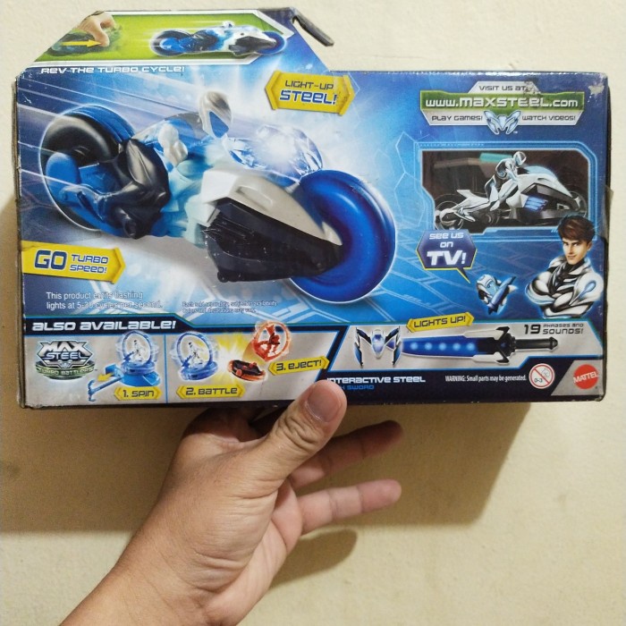 Jual FLASH SALE!!! MAX STEEL TURBOBIKE ORIGINAL TERBARU | Shopee Indonesia
