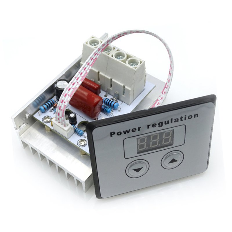 Jual &AC 220V 10000W 80A SCR Digital Control Electronic Voltage ...