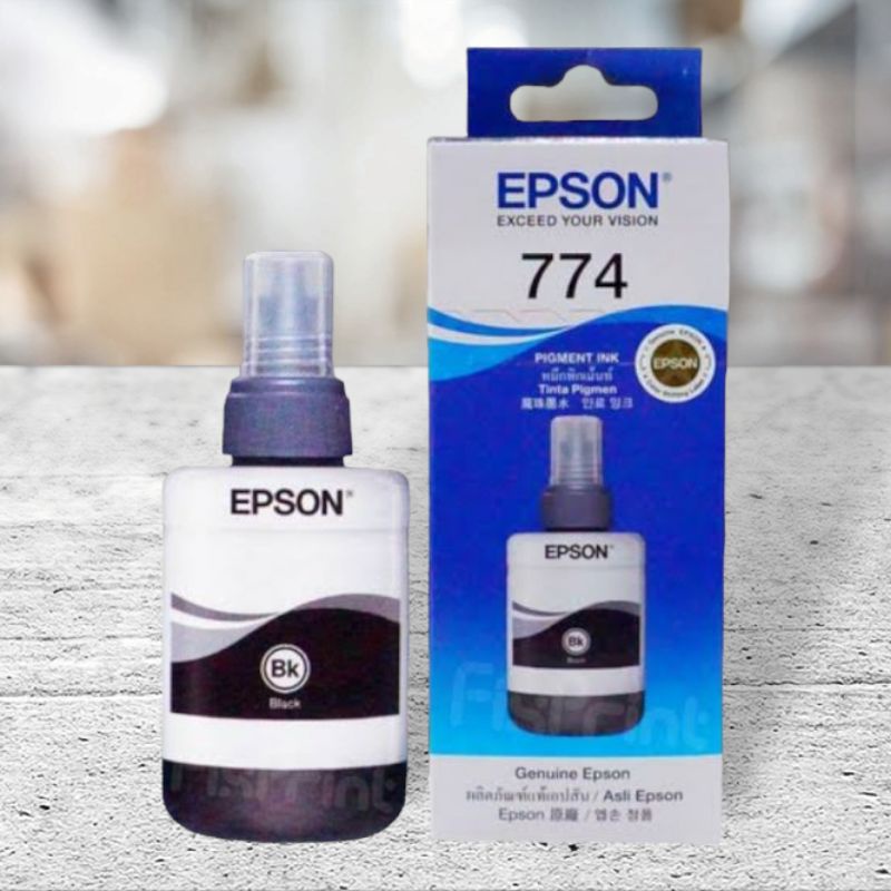 Jual Tinta Epson 774 Black M100,M105 | Shopee Indonesia