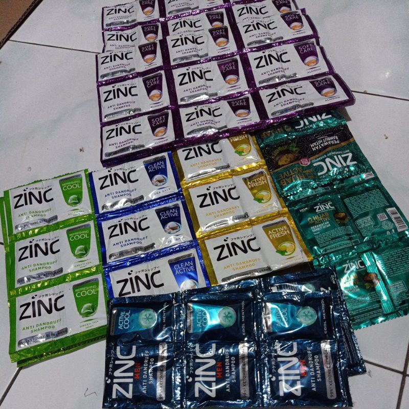 Jual Shampo Zinc Renceng isi 12 | Shopee Indonesia