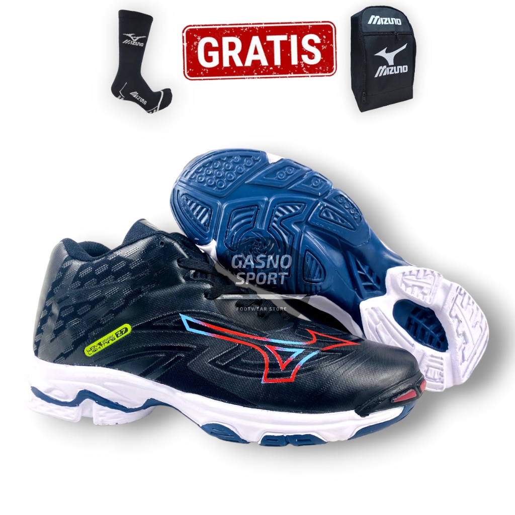 Jual Sepatu Volly Mizuno Wlz 7 Mid Pria Sepatu Voli Mizuno Wave ...