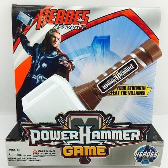 Jual Power Hammer Game Palu Thor Mjolnir Dengan Suara dan LED | Shopee ...