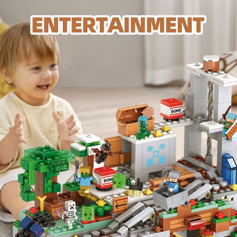 Jual SALE Ready Mainan Anak Minicraft My World / Treehouse blocks ...