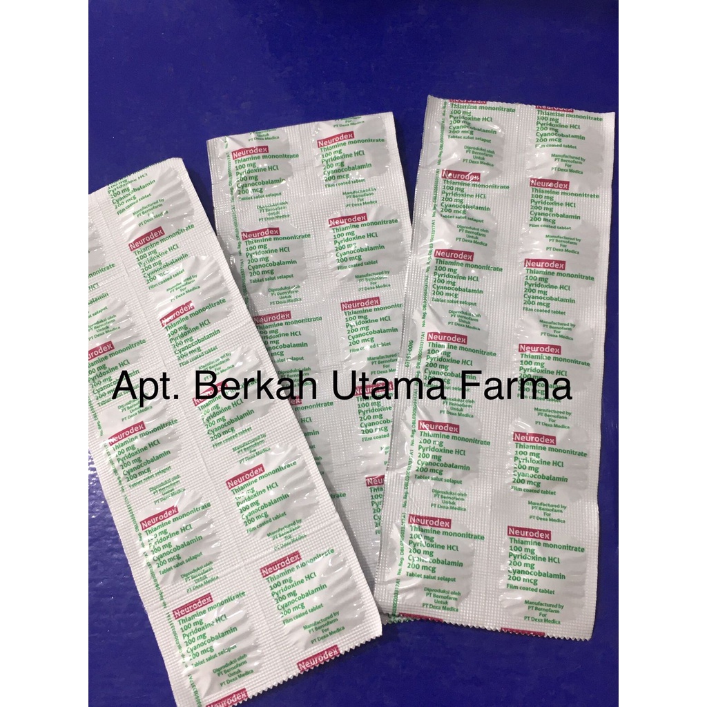 Jual Neurodex Strip isi 10 Tablet | Shopee Indonesia
