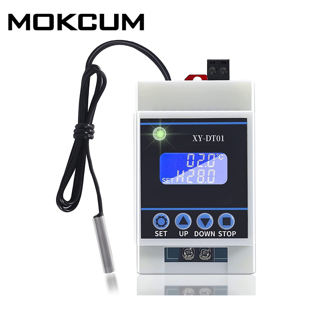 Jual XY-DT01 30A NTC Temperature Controller DC 6V-30V LCD Display Thermostat DS18B20 NTC 50K ...