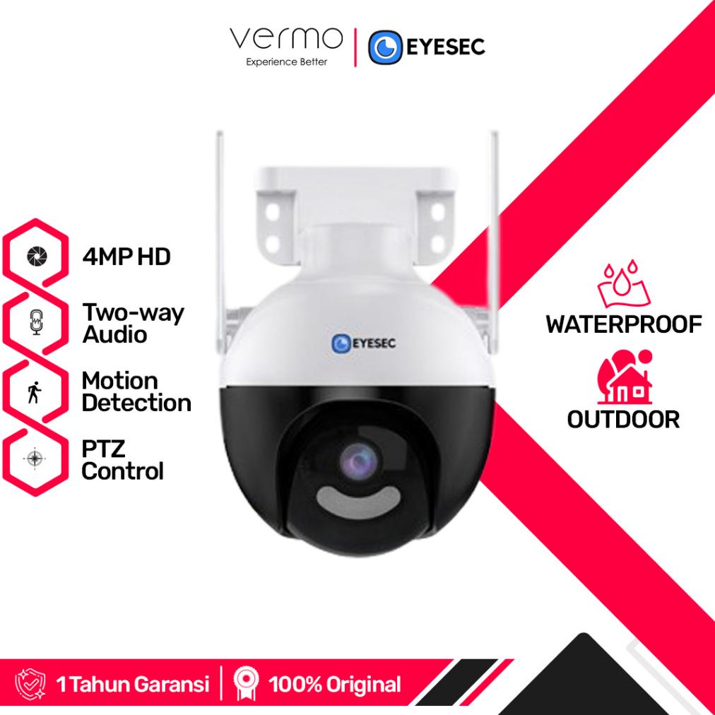 Jual Kualitas NO 1 EYESEC CCTV Q120E 4MP FHD Outdoor PTZ IP Camera CCTV ...