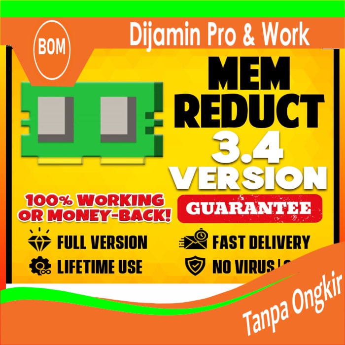 Jual Garansi Mem Reduct 3.4 - Lifetime Full Version | Shopee Indonesia