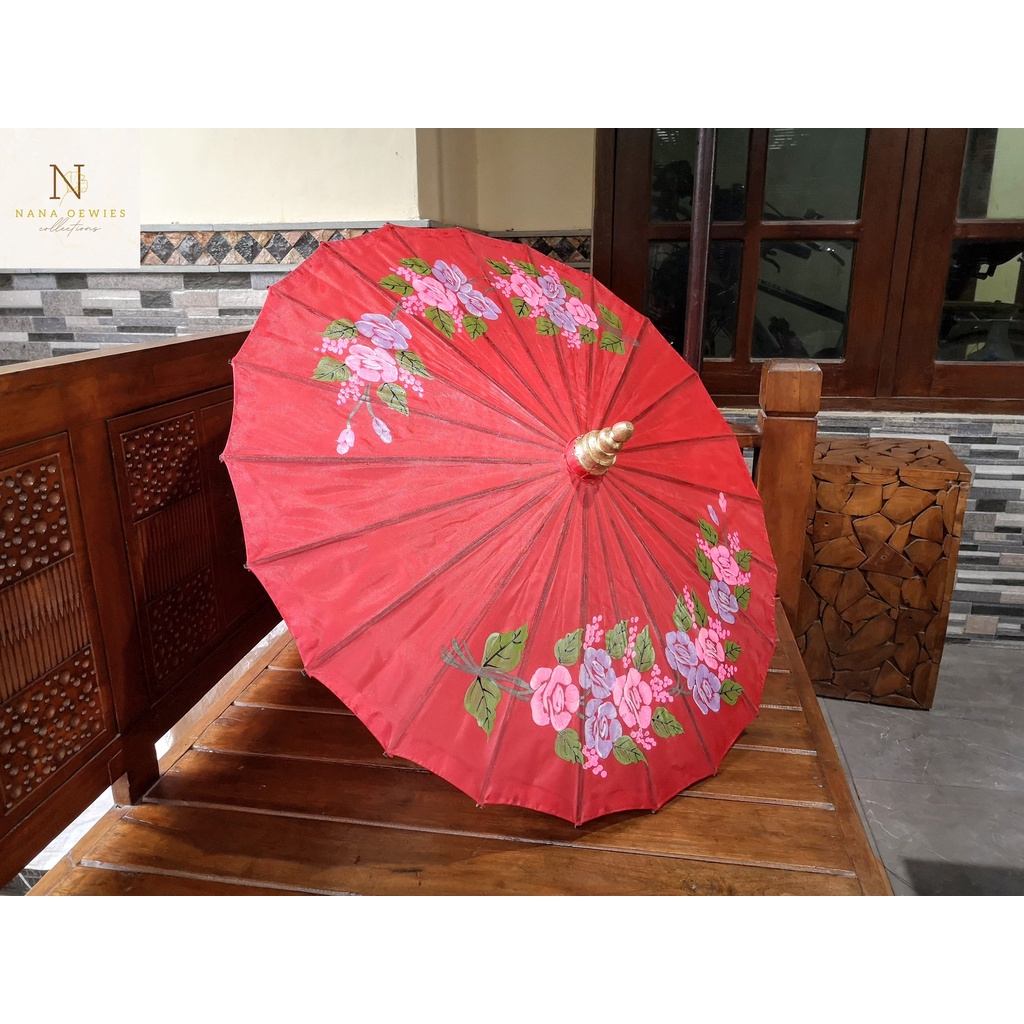 Jual Y27 PAYUNG LUKIS/ PAYUNG TARI/ PAYUNG DEKORASI/ PAYUNG JUWIRING ...